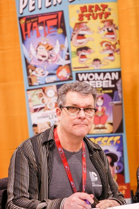 Comic Book Artist Peter Bagge Editorial Stock Photo - Stock Image ...