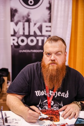 Comic Book Artist Mike Rooth Editorial Stock Photo - Stock Image ...