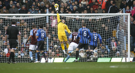 Ross Turnbull Middlesbrough Tips Ball Over Editorial Stock Photo ...