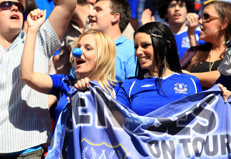 Female Everton Fans On Fa Cup Editorial Stock Photo - Stock Image ...