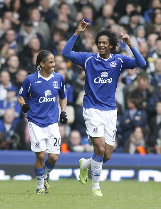 Jo Everton Celebrates After Scoring Opening Editorial Stock Photo ...