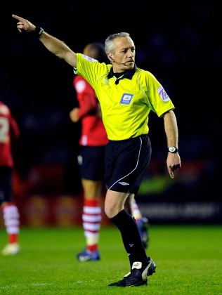 Referee Scott Mathieson United Kingdom Leicester Editorial Stock Photo ...