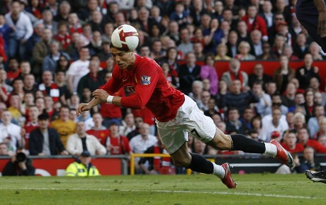 Cristiano Ronaldo Manchester United Scores Diving Editorial Stock Photo ...