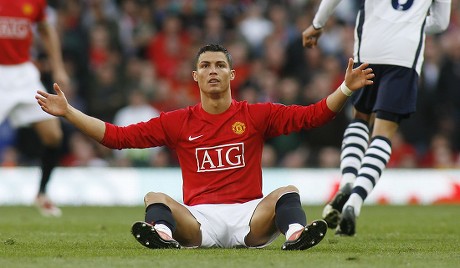 Frustrated Cristiano Ronaldo Manchester United United Editorial Stock ...