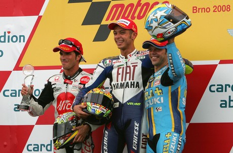 Motogp Podium Czech Republic Brno Editorial Stock Photo - Stock Image ...