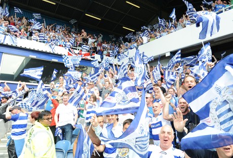 Qpr Fans Wave Flags Celebrate Winning Editorial Stock Photo - Stock ...