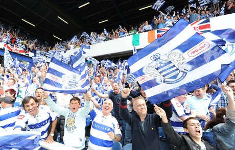 Qpr Fans Wave Flags Celebrate Winning Editorial Stock Photo - Stock ...