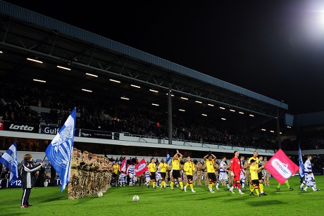 Qpr Flag Marines Behind United Kingdom Editorial Stock Photo - Stock ...