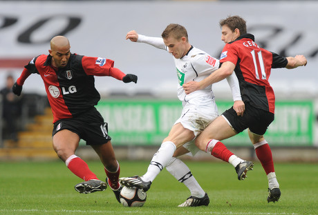 Mark Gower Swansea City Gets Between Editorial Stock Photo - Stock ...