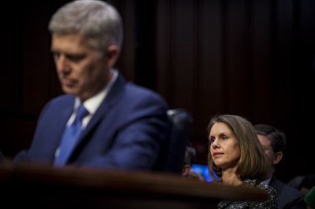 Neil Gorsuch Mary Louise Gorsuch Editorial Stock Photo - Stock Image ...
