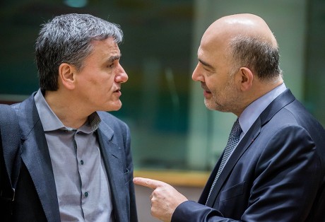 Hans Joerg Schelling Pierre Moscovici Editorial Stock Photo - Stock ...