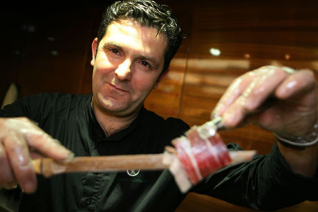 Cinco Jotas Jamon Iberico Ham House Editorial Stock Photo - Stock Image ...