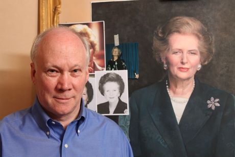 Richard Stone His Painting Margaret Thatcher Editorial Stock Photo ...
