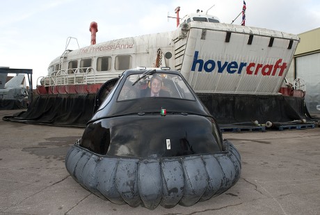Robert Hardman Visits Hovercraft Museum Lee Editorial Stock Photo ...