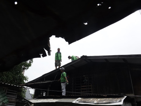 Members Filipino Demolition Team Tear Down Editorial Stock Photo ...