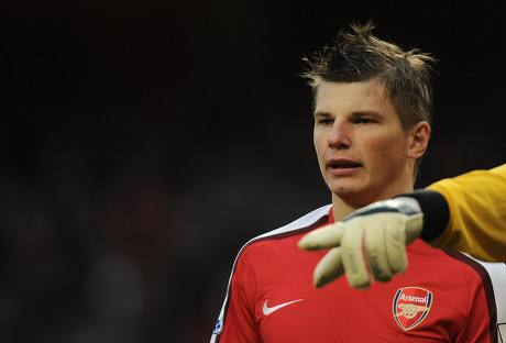 Thumbsup Andrey Arshavin Arsenal United Kingdom Editorial Stock Photo ...