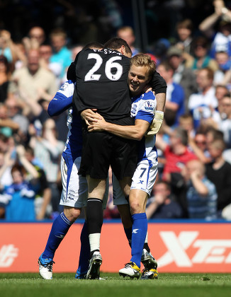 Sebastian Larsson Birmingham City Celebrates Scoring Editorial Stock ...