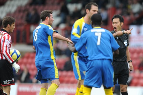 Japanese Referee Toma Masaaki First Foreign Editorial Stock Photo ...