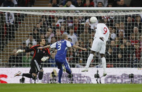 Emile Heskey England Heads Over Crossbar Editorial Stock Photo - Stock ...