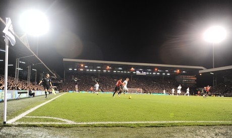 Fulham Host Manchester United Night Game Editorial Stock Photo - Stock ...