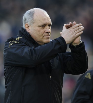 Fulham Manager Martin Jol United Kingdom Editorial Stock Photo - Stock ...