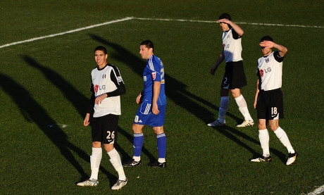 Fulham Defenders Lr Chris Smalling Stephen Editorial Stock Photo ...