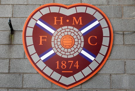 General View Club Crest Outside Tynecastle Editorial Stock Photo ...