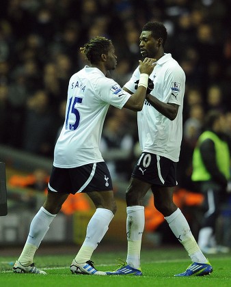 Louis Saha Tottenham Hotspur Replaces Teammate Editorial Stock Photo ...