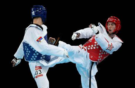 Mens 68kg Taekwondo Martin Stamper Great Editorial Stock Photo - Stock ...