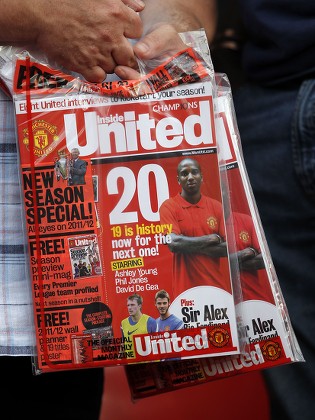 Manchester United Fan Holds Inside United Editorial Stock Photo - Stock ...