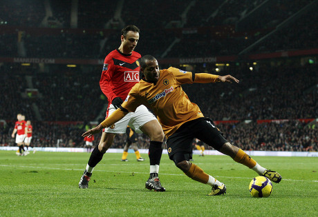 Manchester United V Wolverhampton Wanderers - 15 Dec 2009 Stock ...
