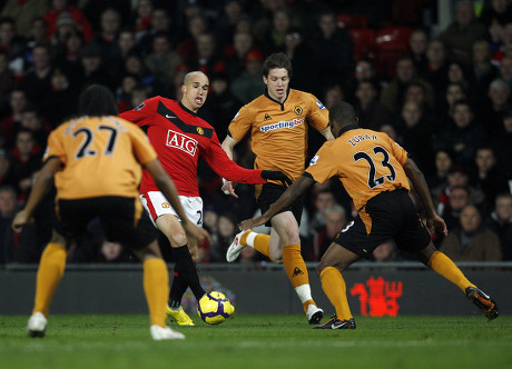 Manchester United V Wolverhampton Wanderers - 15 Dec 2009 Stock ...