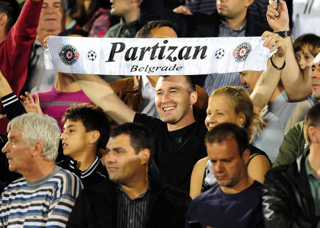 Fk Partizan Belgrade Fans Editorial Stock Photo - Stock Image ...