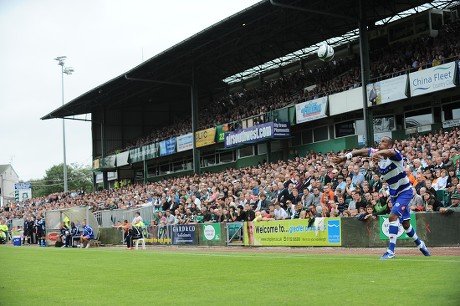 Fitz Hall Qpr Takes Long Throw Editorial Stock Photo - Stock Image ...
