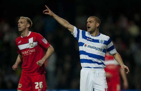 Akos Buzsaky Qpr Darren Potter Mk Editorial Stock Photo - Stock Image | Shutterstock