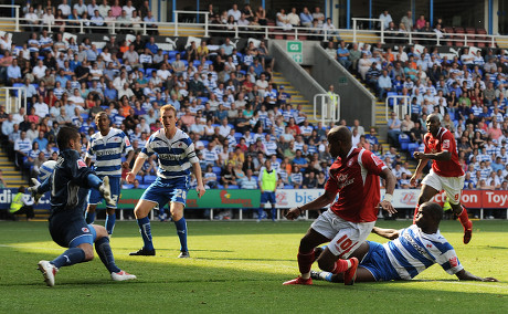 Reading Goalkeeper Adam Federici Denies Robert Editorial Stock Photo ...