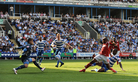 Reading Goalkeeper Adam Federici Denies Robert Editorial Stock Photo ...