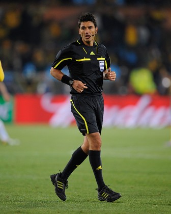 Referee Massimo Busacca South Africa Pretoria Editorial Stock Photo ...