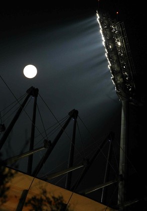 General View Moon Seen Glare Royal Editorial Stock Photo - Stock Image ...