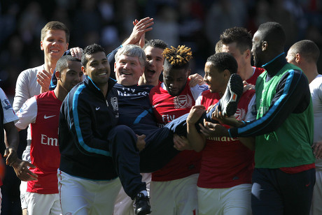 Arsenal Assistant Manager Pat Rice His Editorial Stock Photo - Stock ...