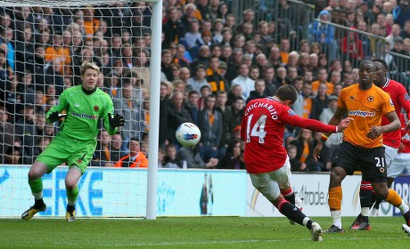 Javier Hernandez Manchester United Scores Goal Editorial Stock Photo ...