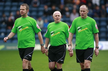 Referee His Two Assistant Referees Wear Editorial Stock Photo - Stock ...