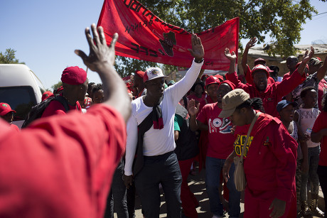 Economic Freedom Fighters Eff Party Members Editorial Stock Photo ...