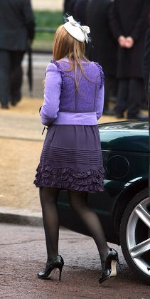 Princess Beatrice Wearing High Heeled Shoes Editorial Stock Photo ...