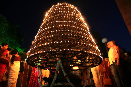 Indian People Light Traditional Lamp Kerala Editorial Stock Photo ...