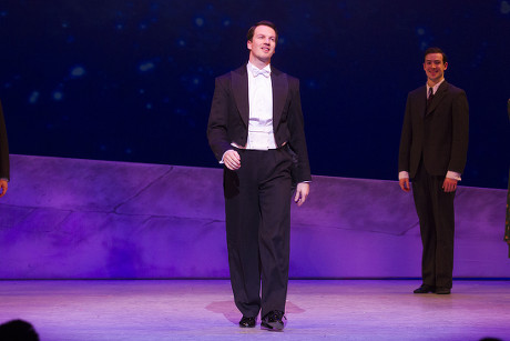 David Seadonyoung Adam Hochberg During Curtain Editorial Stock Photo ...