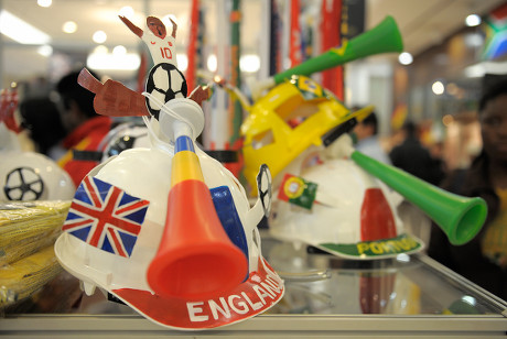 Makarapa Hats On Display Sandton City Editorial Stock Photo - Stock ...