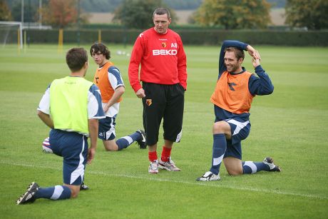 Watford Manager Aidy Boothroyd Watfords Training Editorial Stock Photo ...