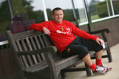Watford Manager Aidy Boothroyd Watfords Training Editorial Stock Photo ...