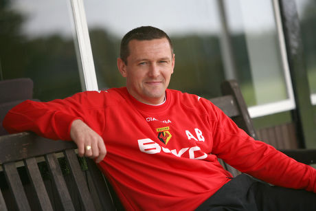 Watford Manager Aidy Boothroyd Watfords Training Editorial Stock Photo ...
